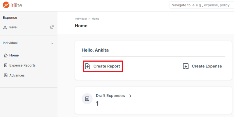 How to submit an expense report?