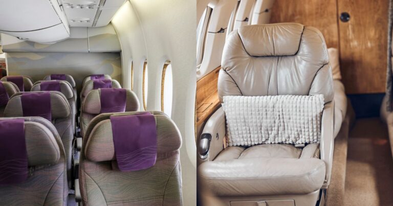 Know the difference between business class vs first class